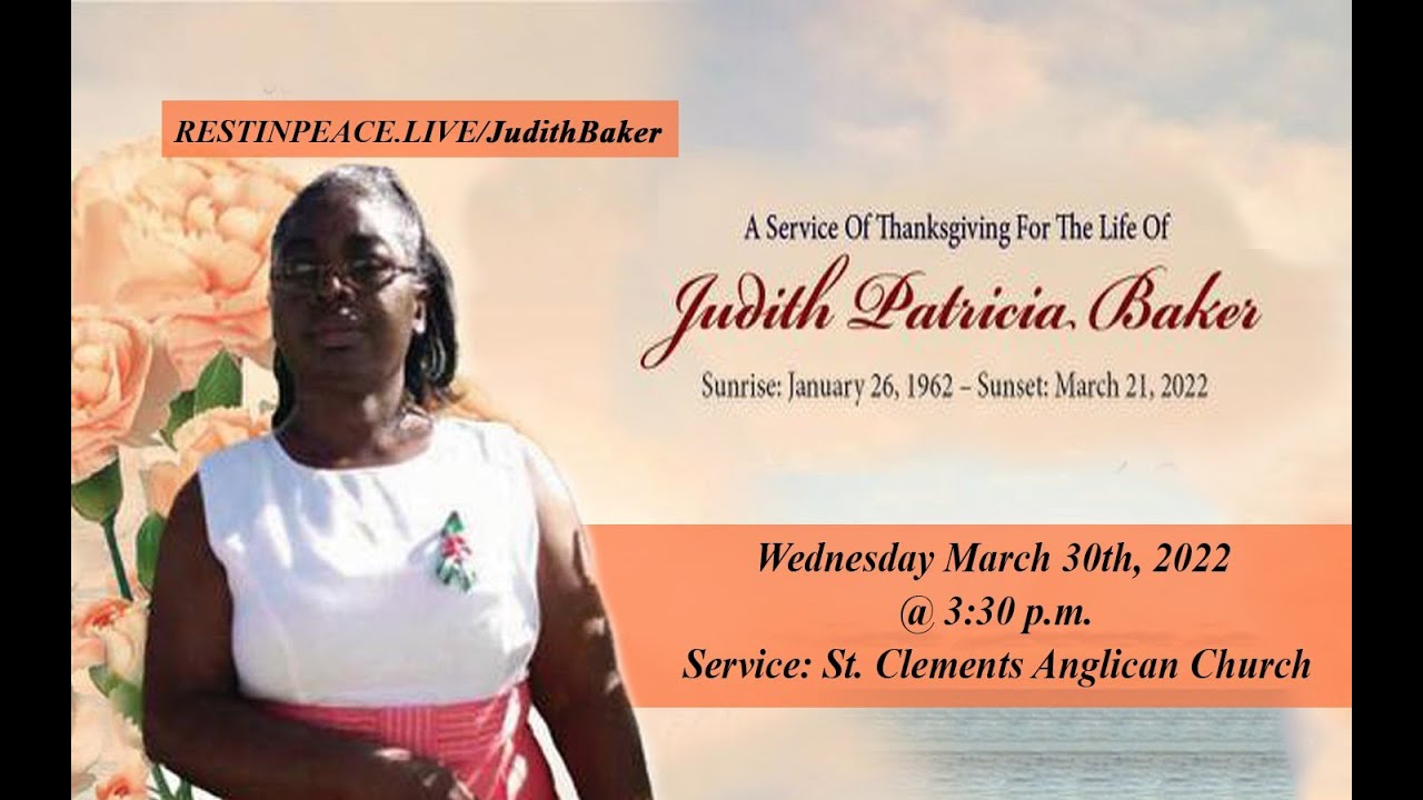 Live stream for Judith Patricia Baker - YouTube