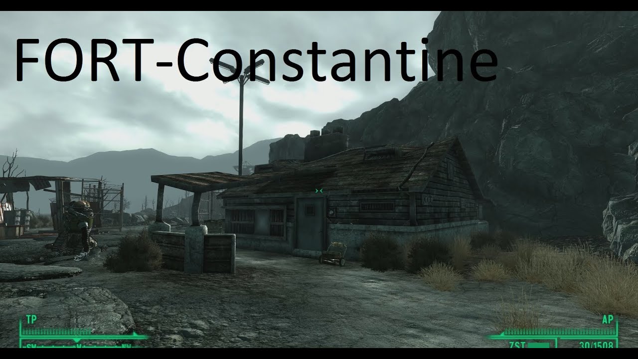 Fallout 3 Bunker in Fort Constantine - YouTube