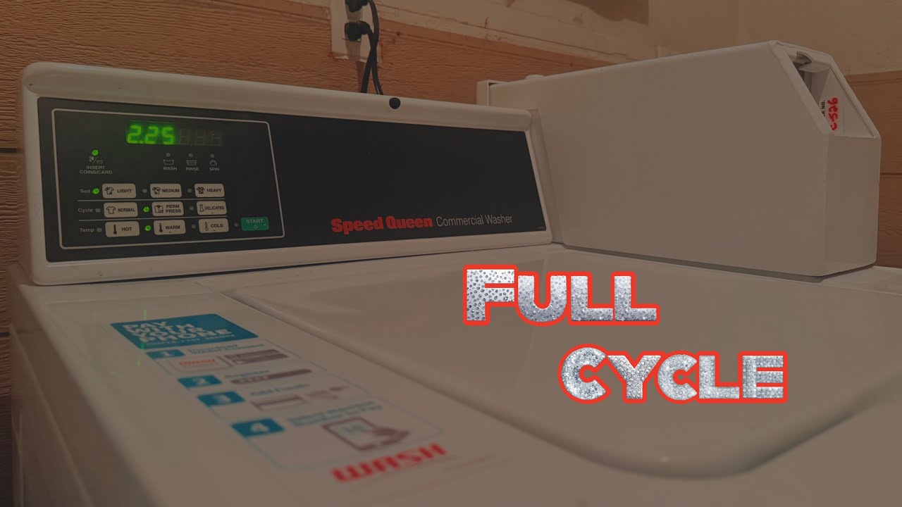 Inspiring Speed Queen Commercial Washer Cycle Time Images