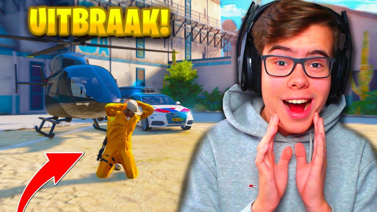 IEMAND UITBREKEN UIT DE GEVANGENIS! | GTA 5 Roleplay - YouTube
