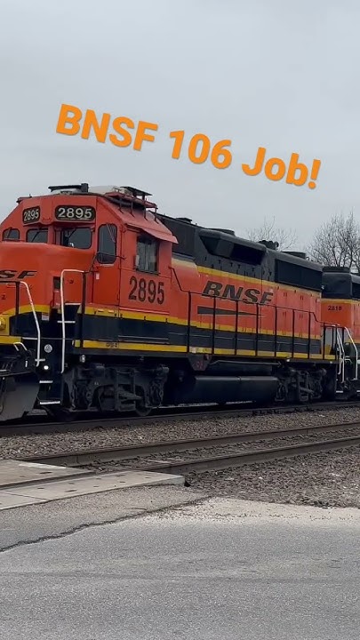 BNSF 106 Job! | Temple, Texas - YouTube