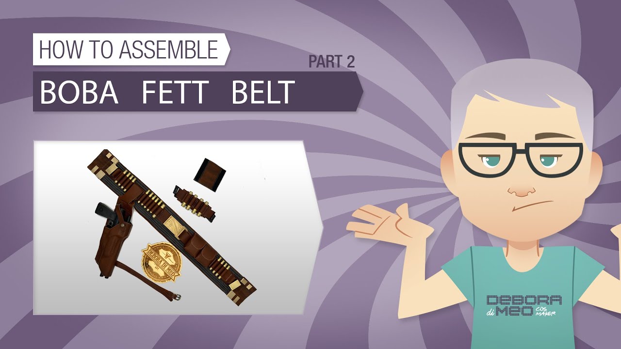 How to Assemble Boba Fett belt from series BOBF - YouTube