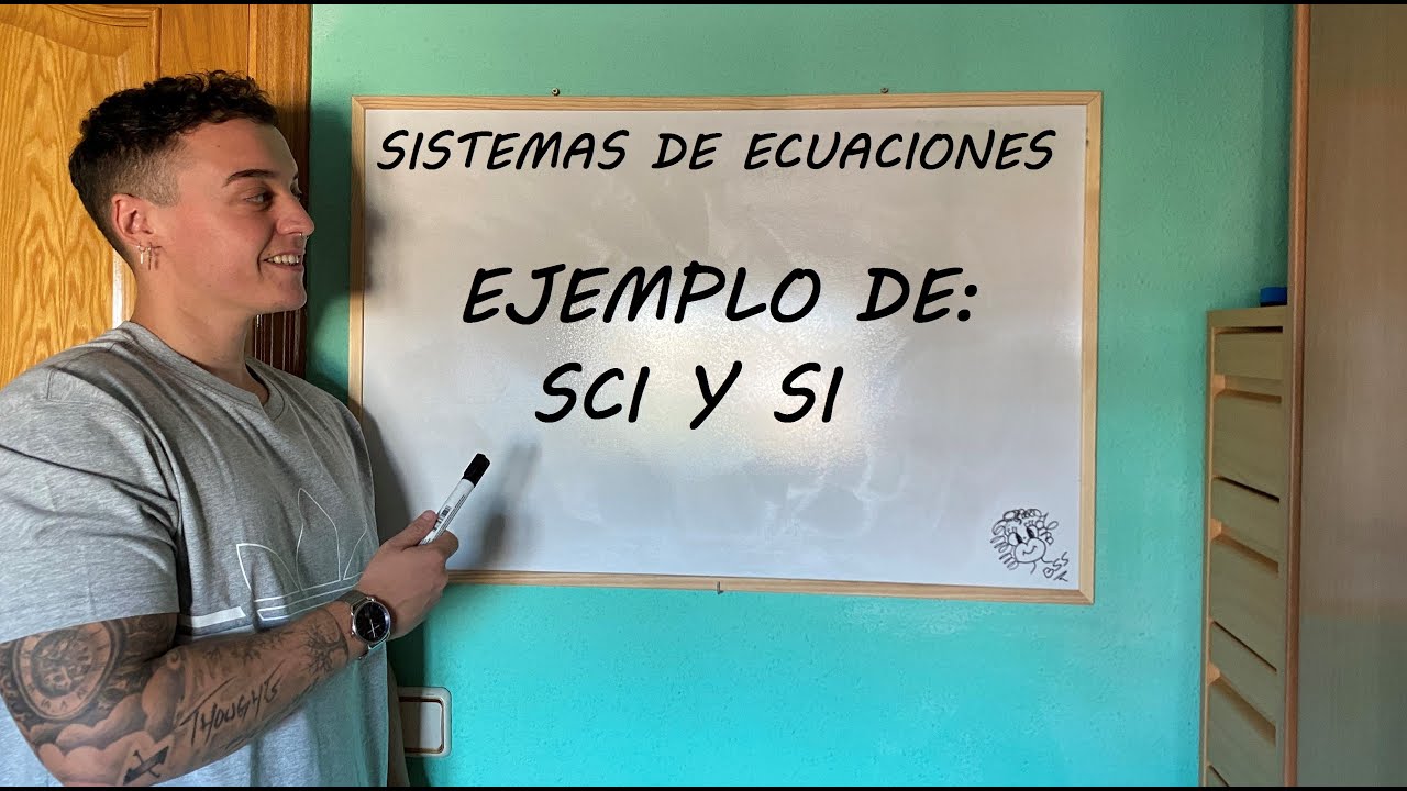 RESOLUCIÓN DE UN SCI Y DE UN SI | Sistema Compatible Indeterminado e ...