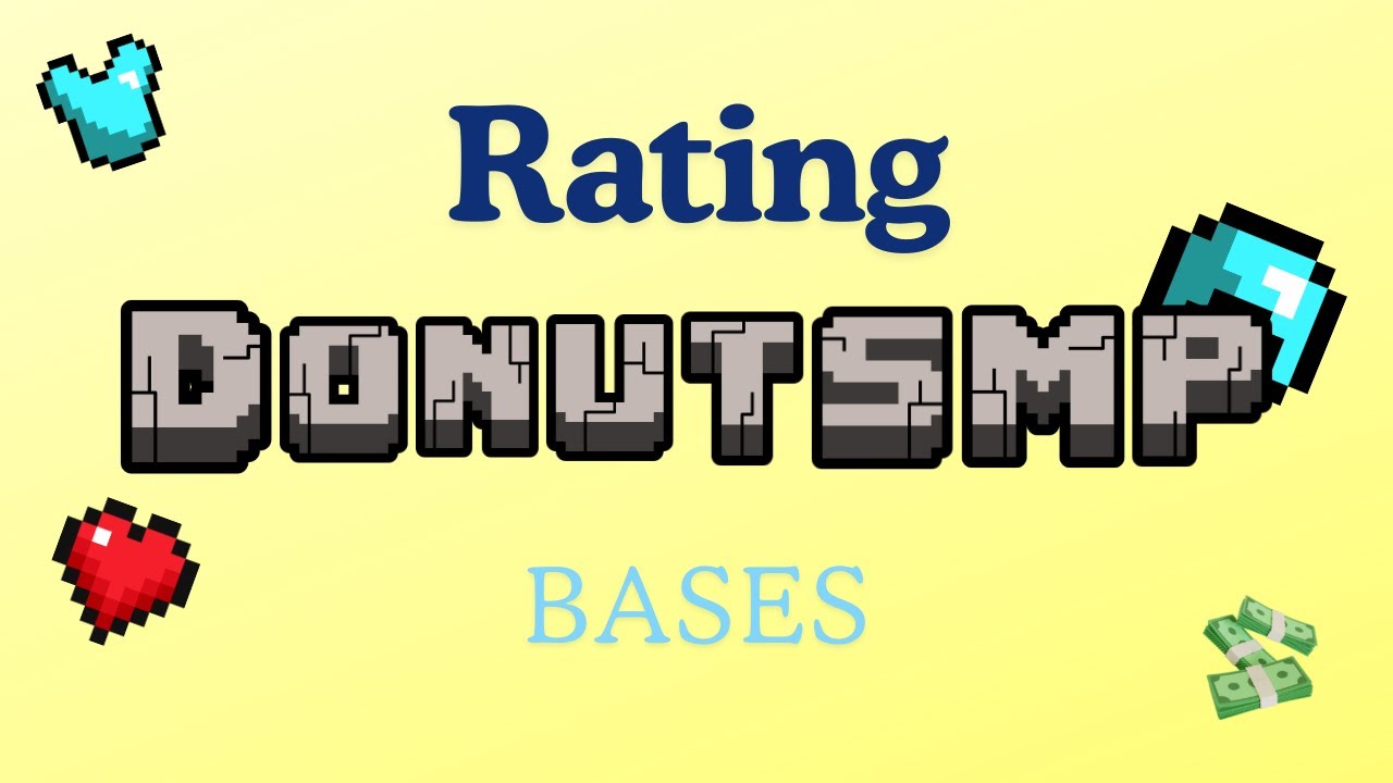 RATING DONUT SMP BASES *50K PER BASE* - YouTube
