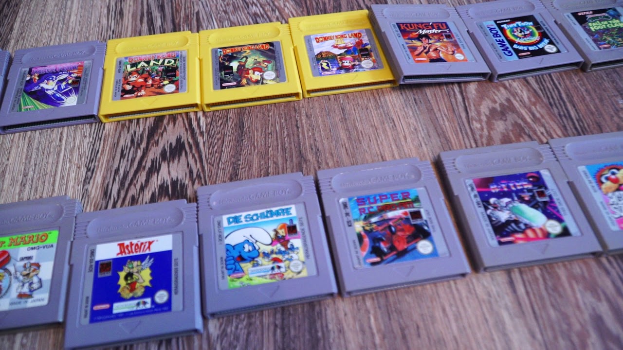 Mano Nintendo Game Boy kolekcija - YouTube