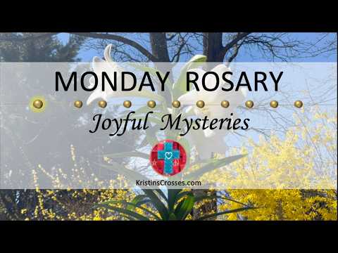 Monday Rosary • Joyful Mysteries of the Rosary 💙 Monday, April 6, 2026 VIRTUAL ROSARY