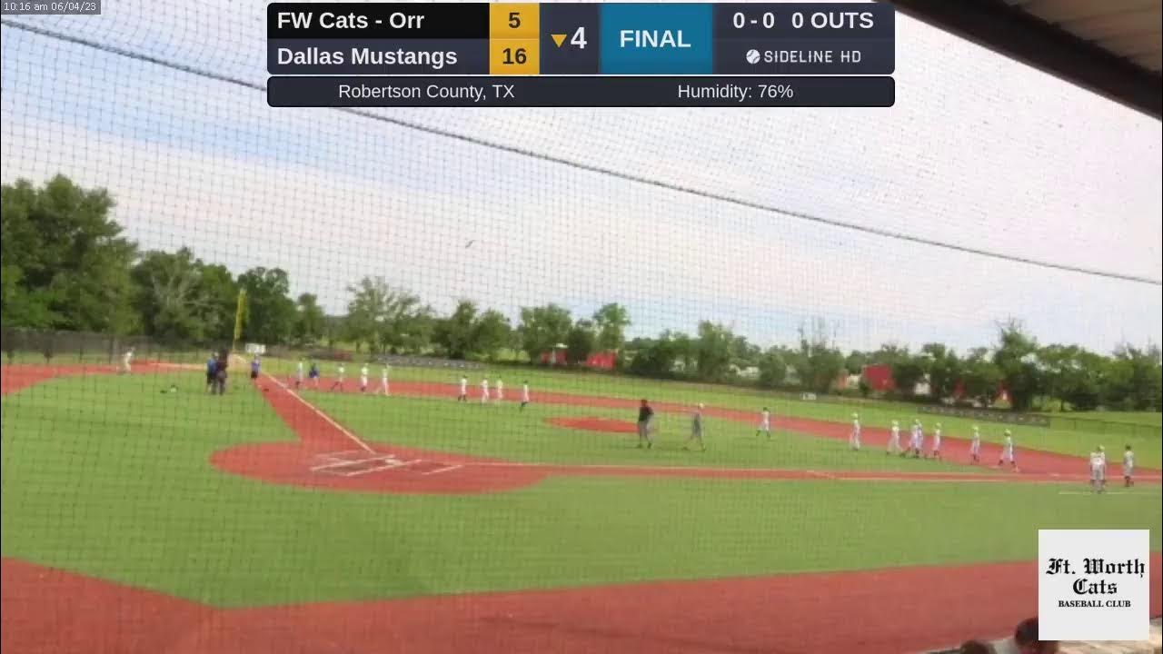 FW Cats - Orr @ Dallas Mustangs (2023.06.04) - YouTube