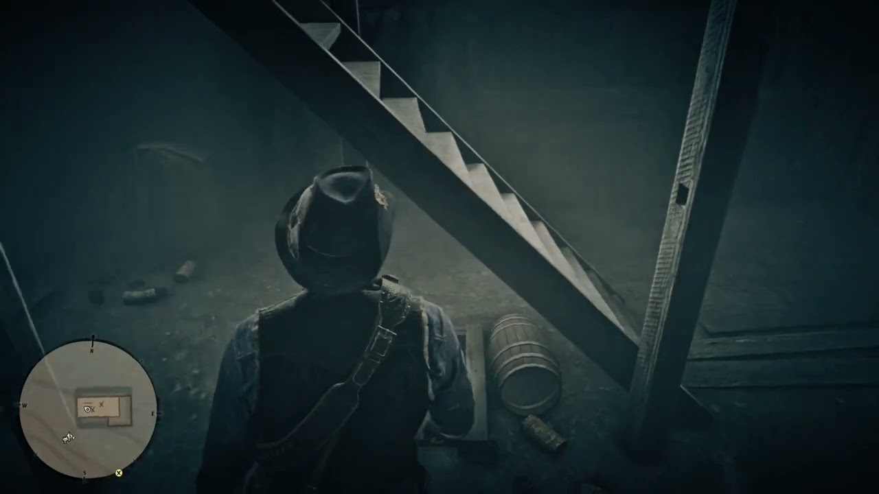 Burn down the slavers house in rdr2 - YouTube