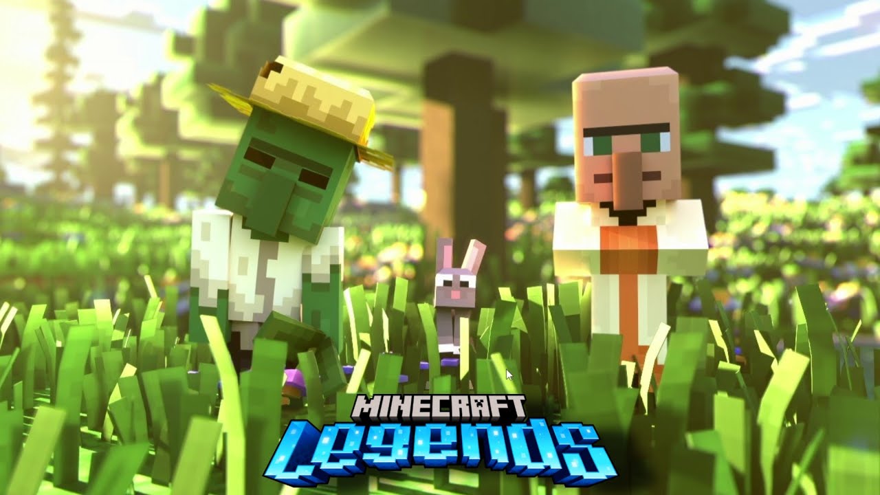 Minecraft Legends MOVIE ALL Cutscene - YouTube