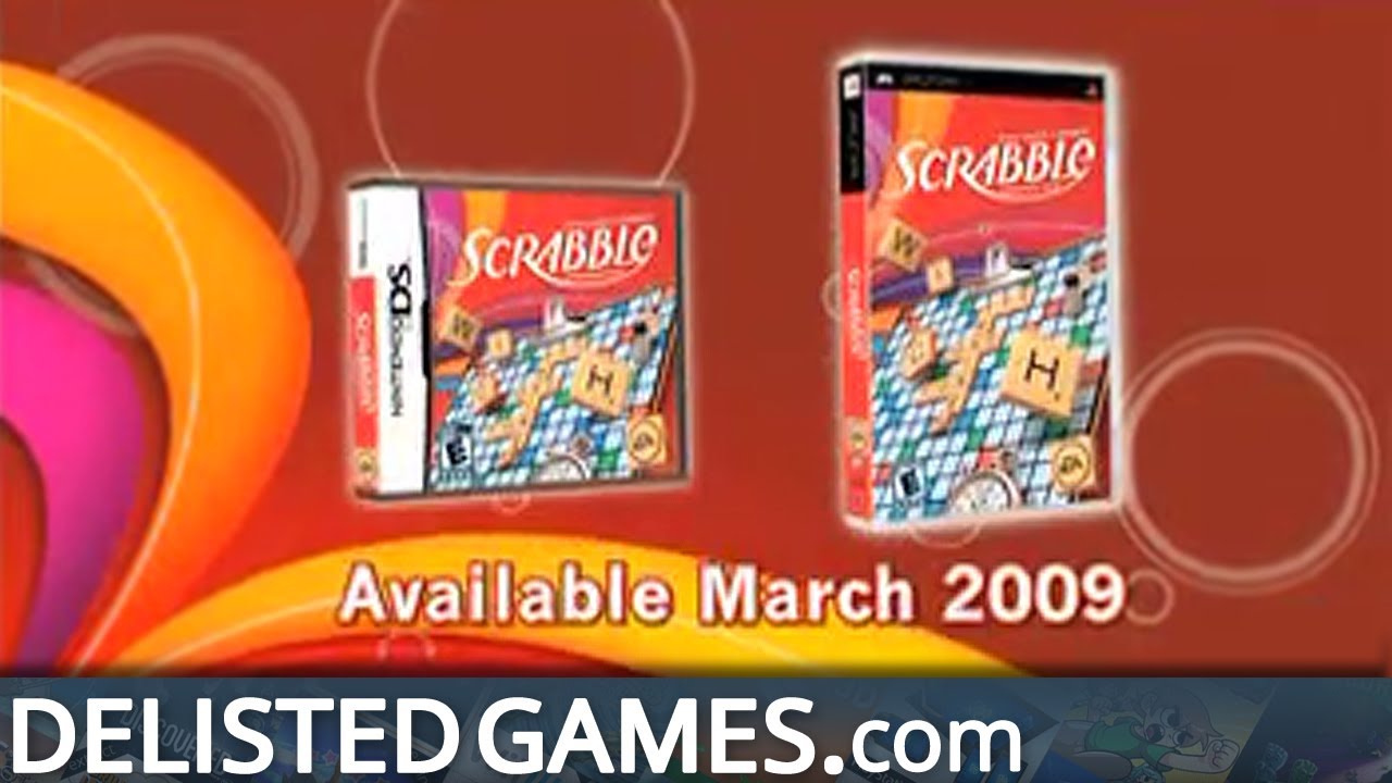 Scrabble from Electronic Arts on PSP & Nintendo DSi Trailer (Delisted ...