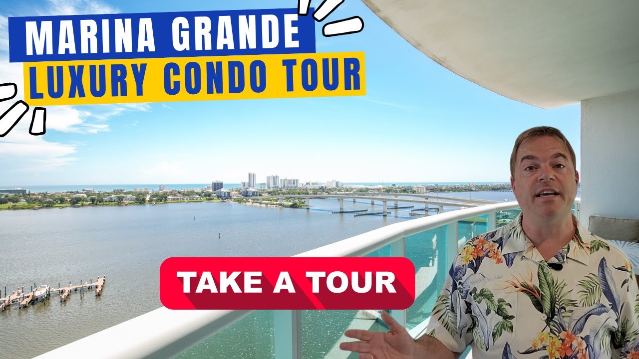 Luxury Waterfront Condo Tour | Stunning Marina Grande Views & Amenities ...