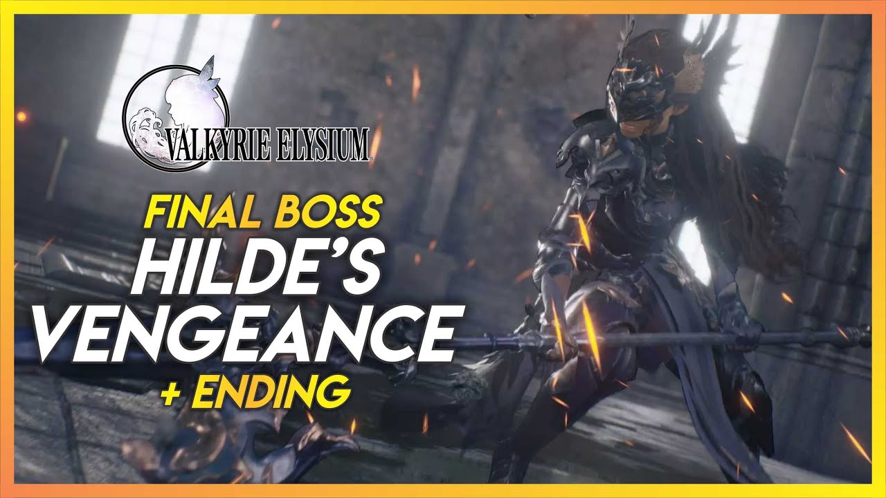 VALKYRIE ELYSIUM - Hilde's Vengeance Final Boss + Ending - YouTube