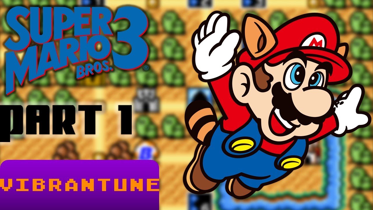 Super Mario Bros. 3 Part 1 (With REWIND) - No Commentary Walkthrough ...