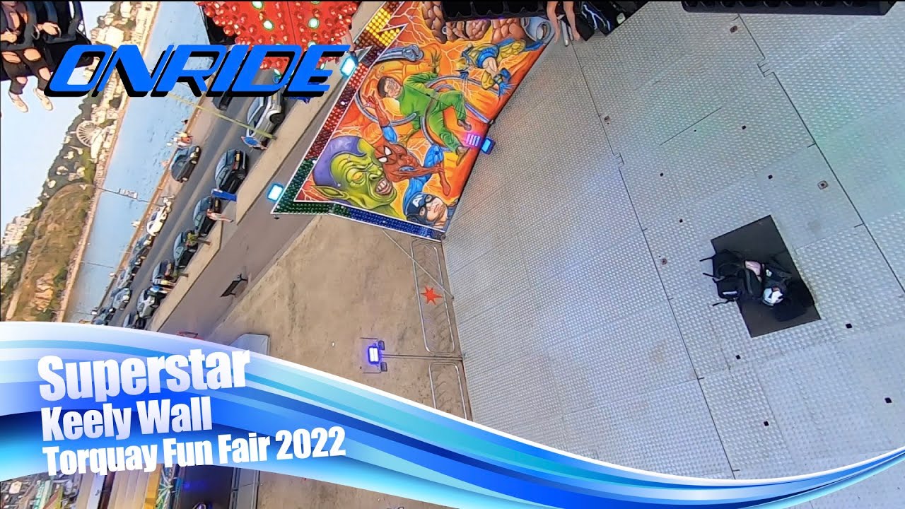 Superstar - Keely Wall (Onride) @ Torquay Fun Fair 2022 - YouTube