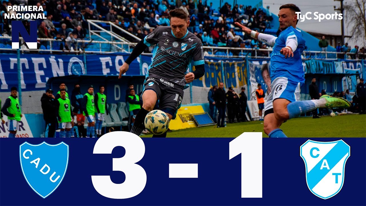 Defensores Unidos 3-1 Temperley | Primera Nacional | Fecha 28 (Zona B ...