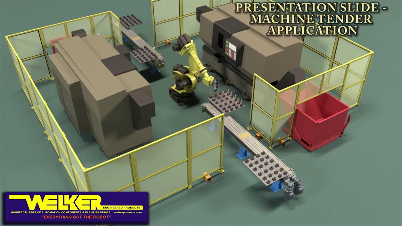 Welker Presentation Slides for robot tended machining cells - YouTube
