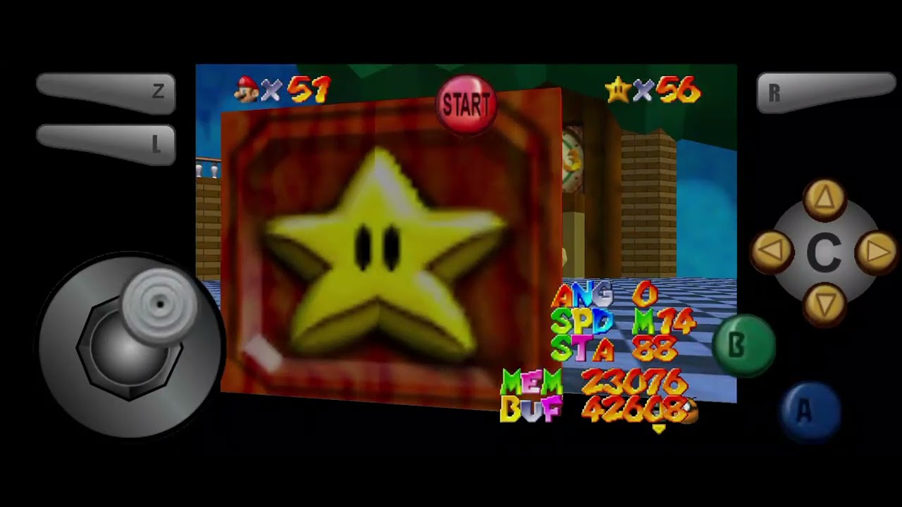 BLJ Super Mario 64 at 70% Game Speed - YouTube