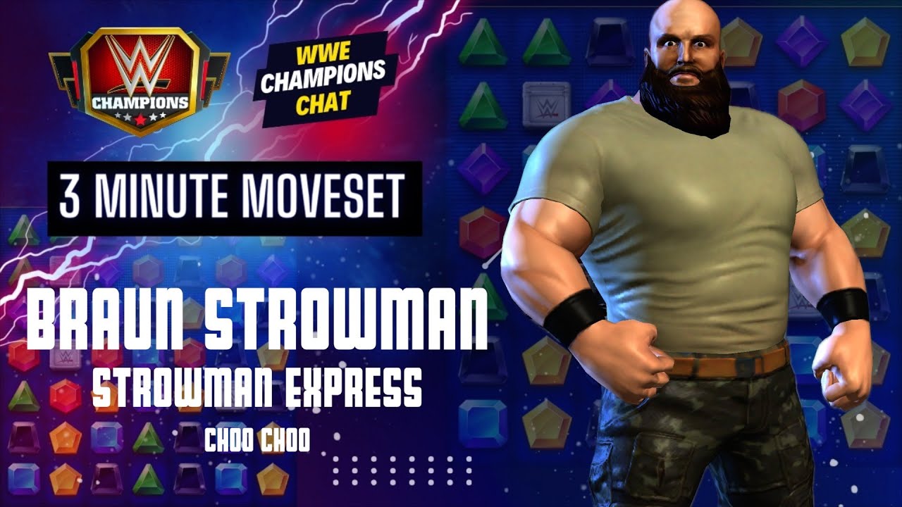 Choo Choo | Braun Strowman "Strowman Express" | 3 Minute Movesets | WWE ...