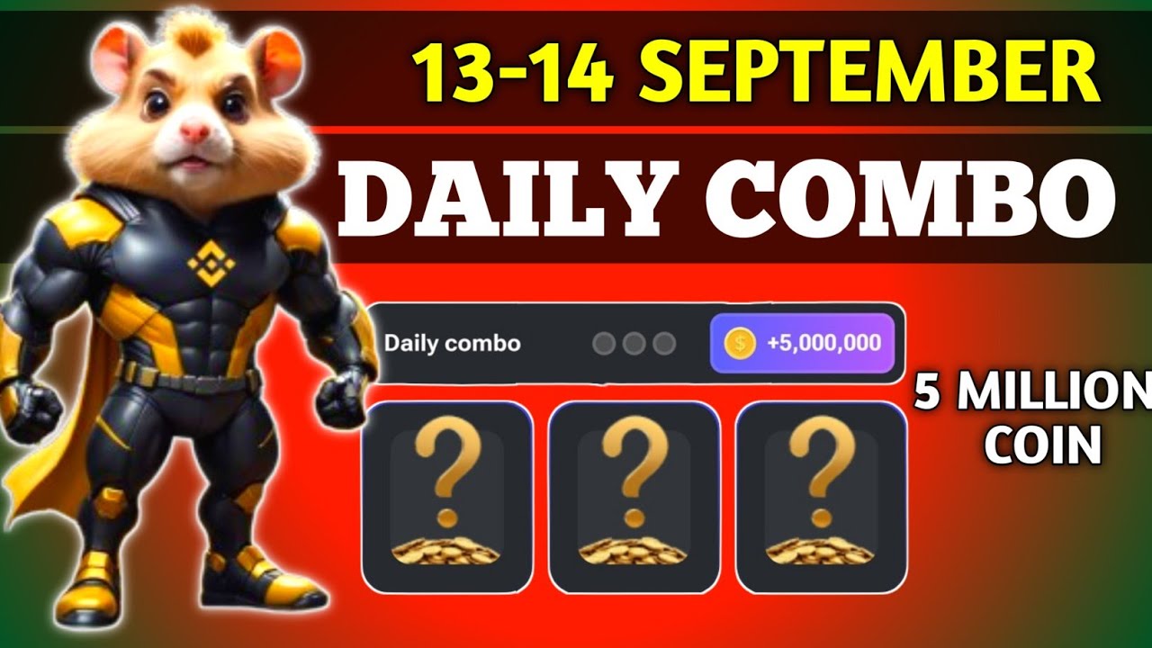 14 SEPTEMBER HAMSTER KOMBAT DAILY COMBO CARDS TODAY | today Combo card ...