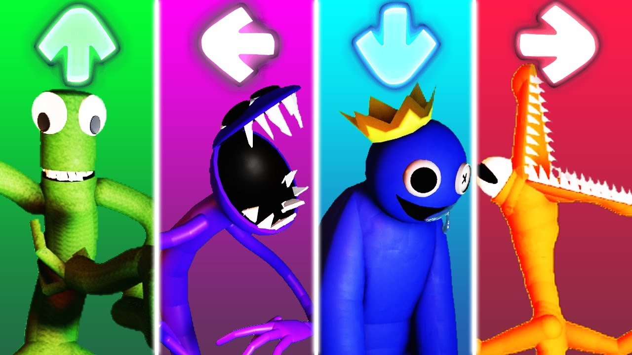FNF Character Test 🎤 Gameplay VS Playground - Rainbow Friends (Roblox ...