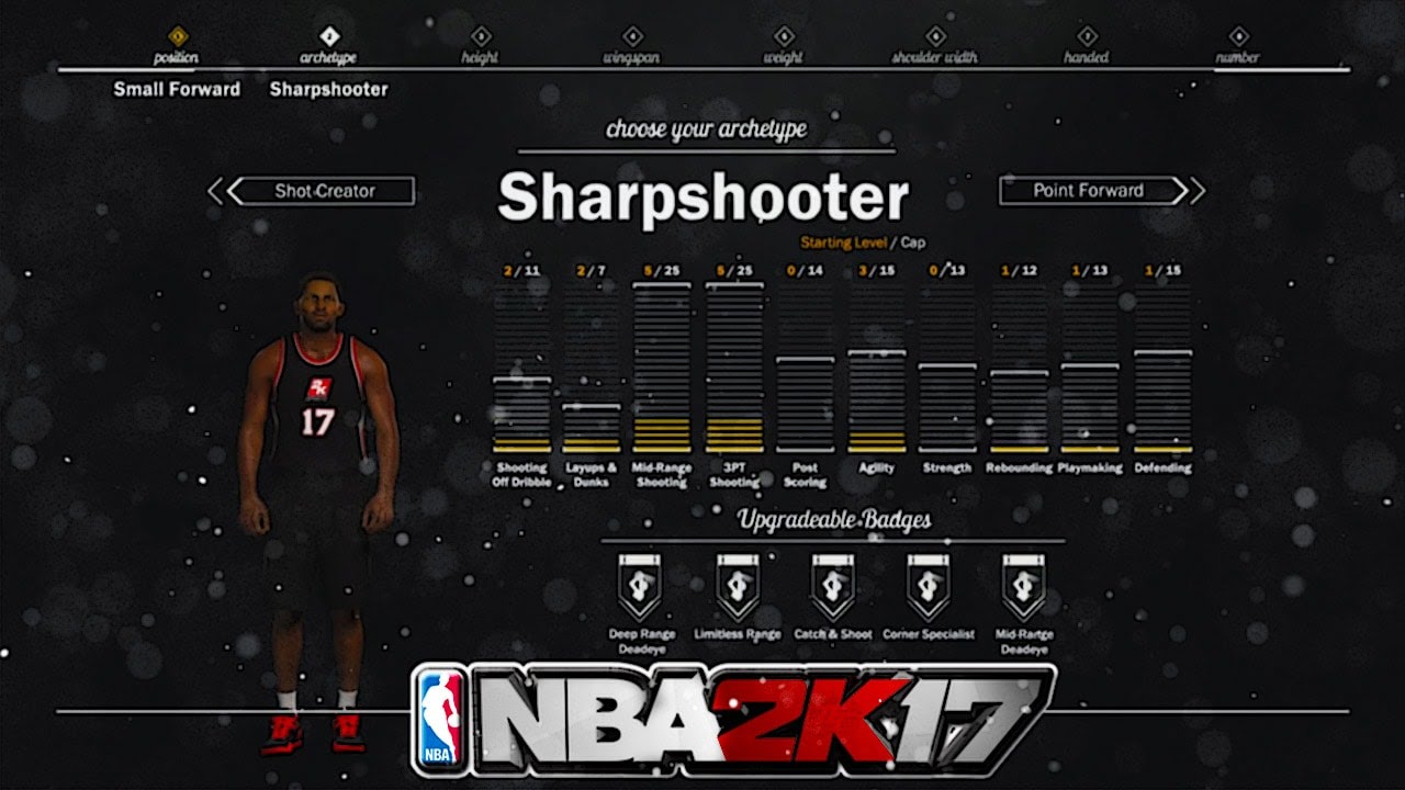 NBA 2K17 MyPlayer/MyCareer! | Attribute Caps,New Badges & Playstyles ...
