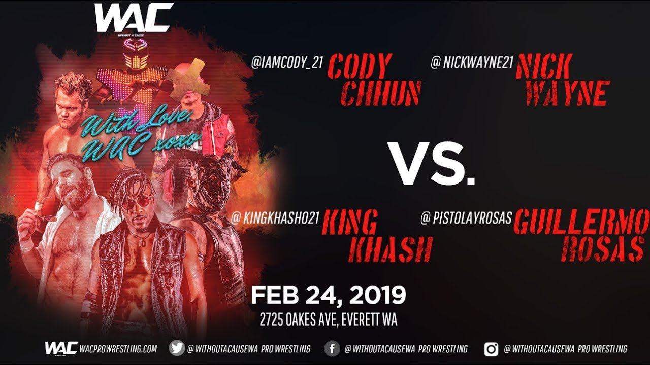 "Classic"Cody Chhun, Nick Wayne vs. King Khash, Guillermo Rosas - YouTube