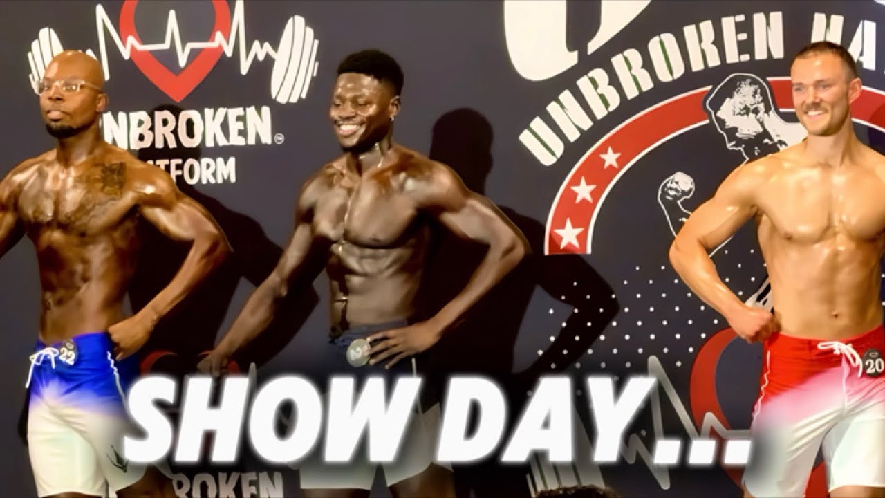 My first Natural Bodybuilding competition - YouTube