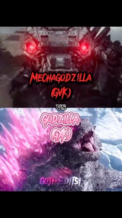 Godzilla (GXK) Vs Mechagodzilla (GVK) #godzilla #mechagodzilla - YouTube