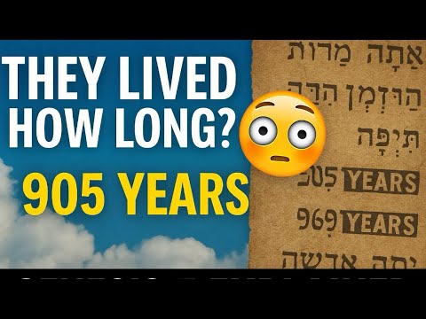 Who Lived the Longest in the Bible?Genesis 5:1–32#jesus #god #bible # ...