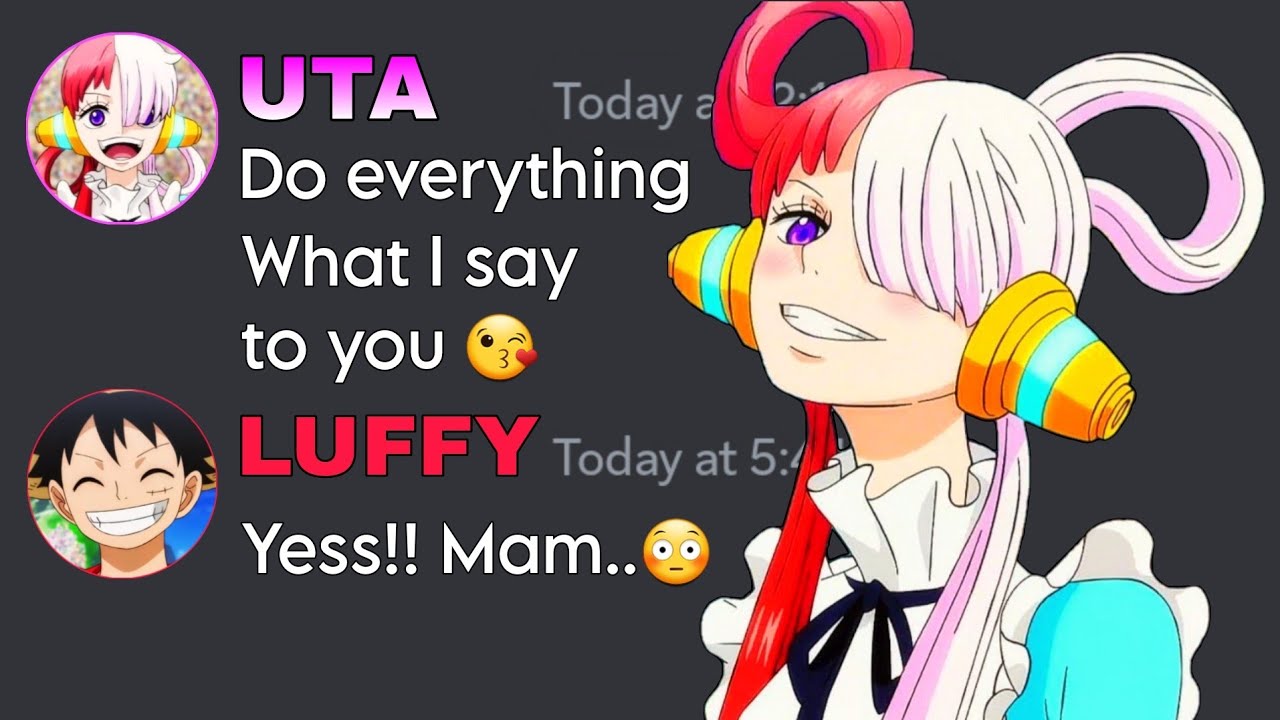 Luffy became Uta Servant | One Piece discord server - YouTube