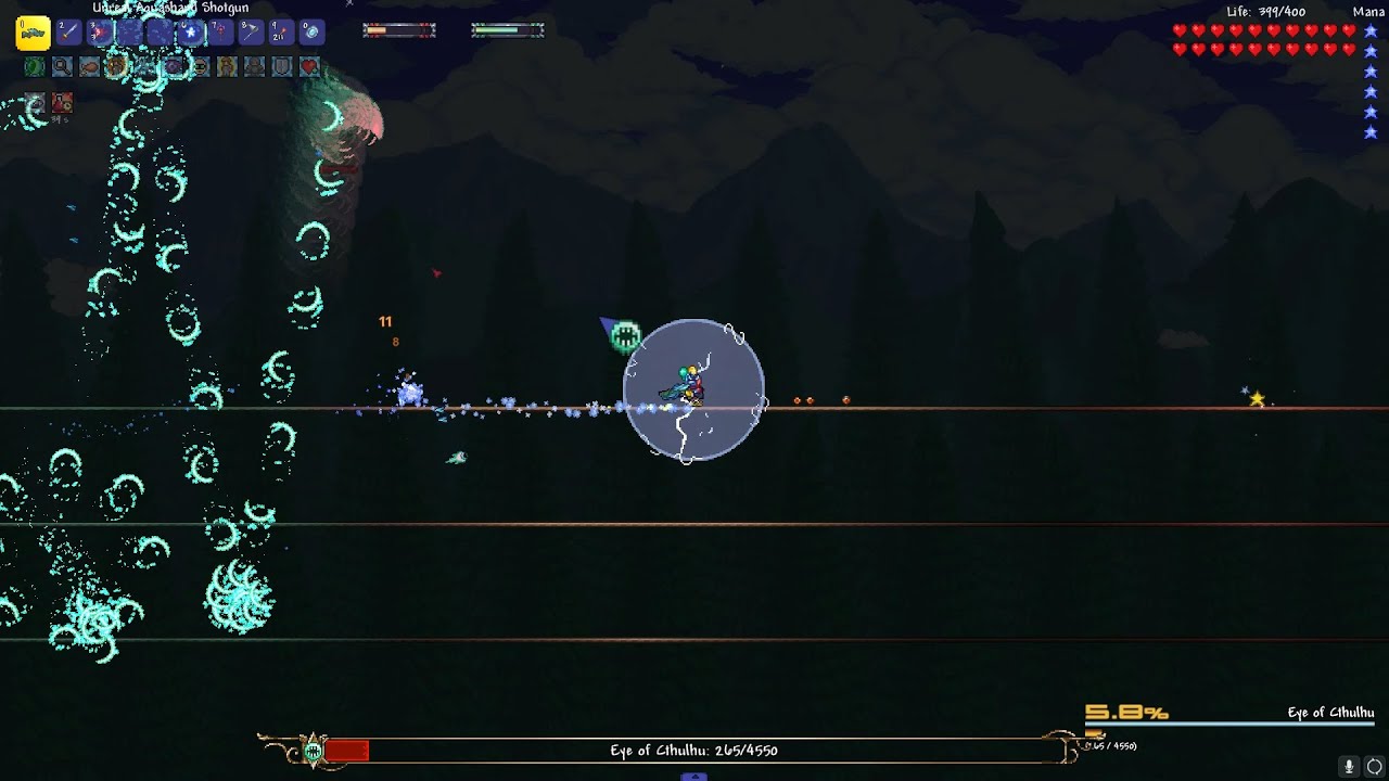 Eye Of Cthulhu (Death Mode + Eternity Mode) - YouTube