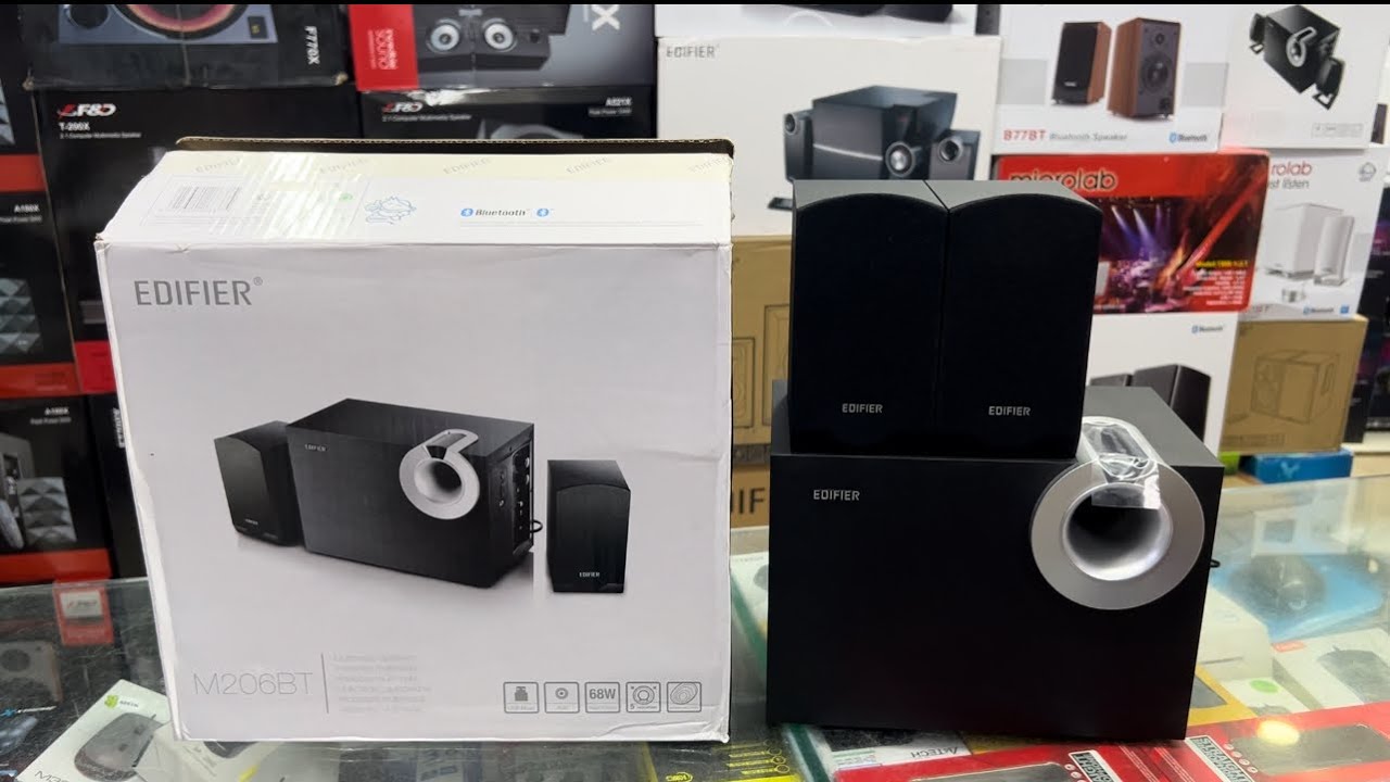 Edifier M206BT Multimedia Bluetooth speaker | Unboxing | FM TECH ...