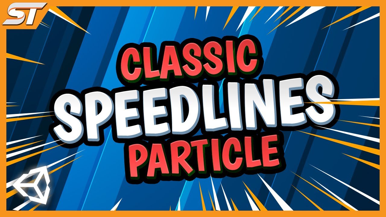 Classic Anime SPEEDLINES Particle in Unity - YouTube