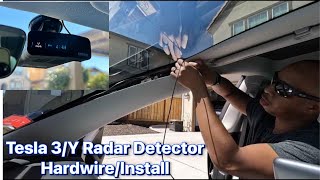 Tesla Model 3 and Model Y | Radar Detector DIY Hardwire... | Doovi