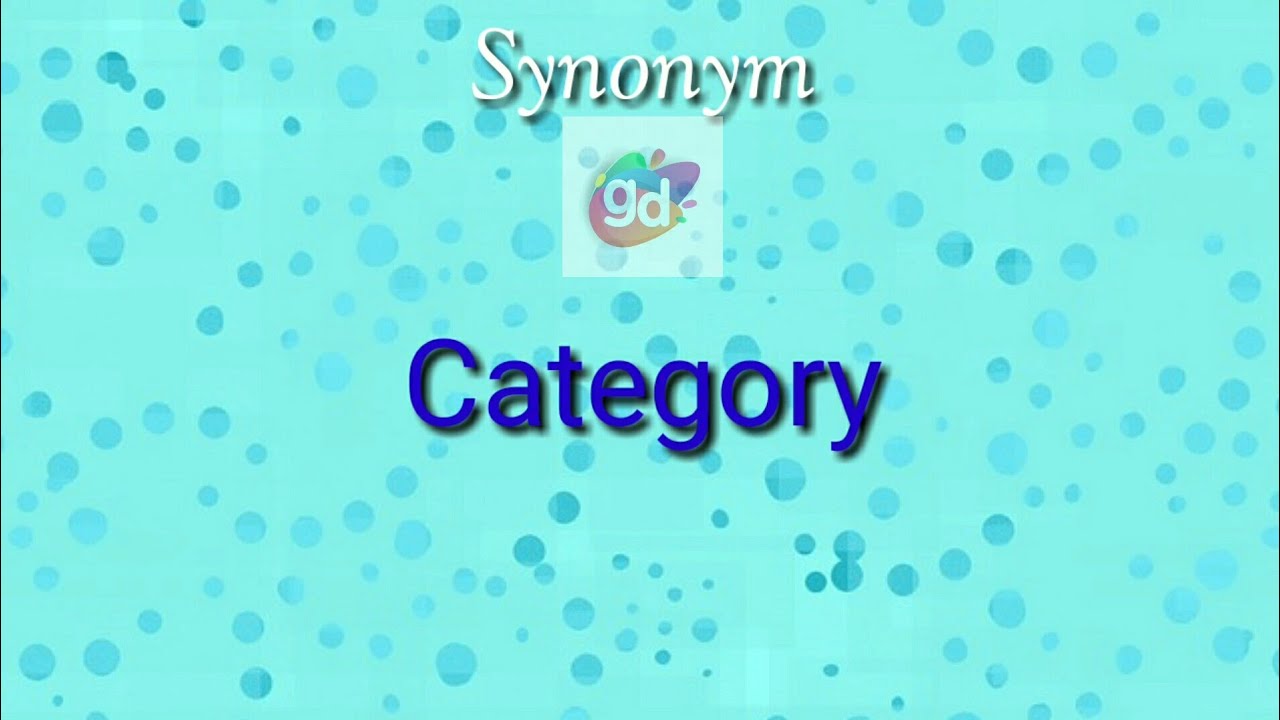 Category Synonym with Meaning||Googul Dictionary|| - YouTube