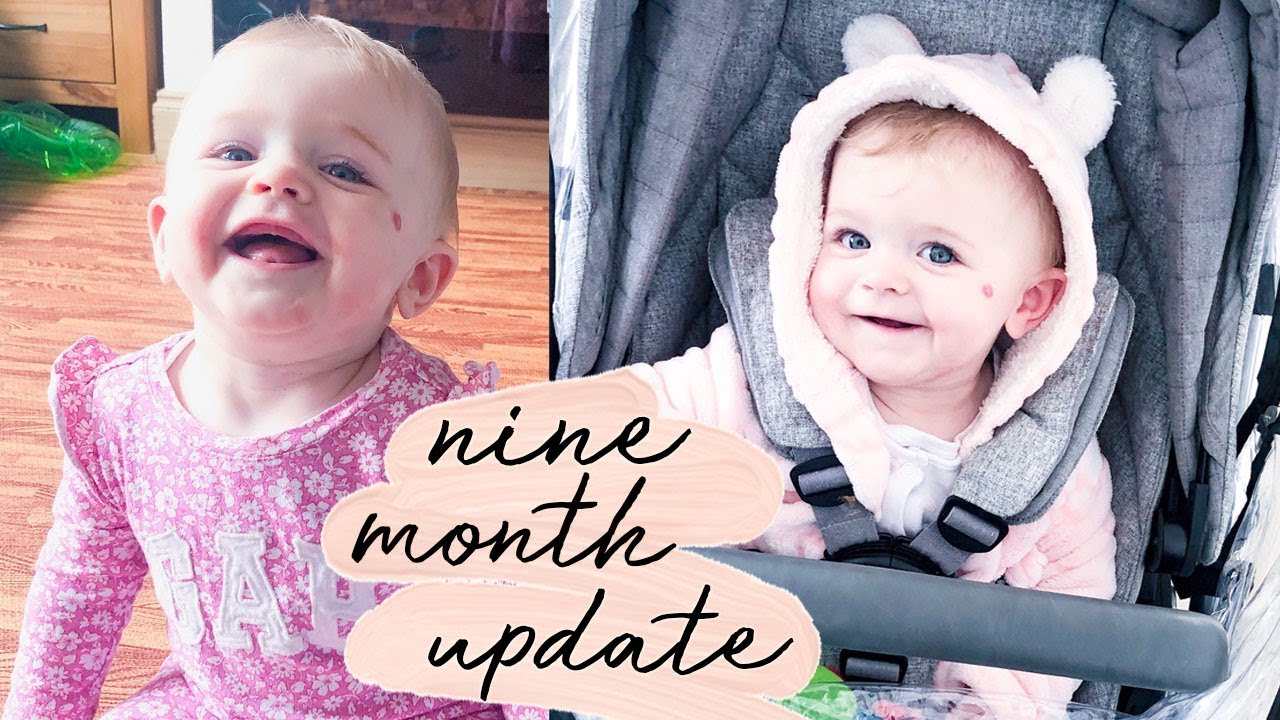 9 MONTH BABY UPDATE | TRYING TO WALK?! - YouTube