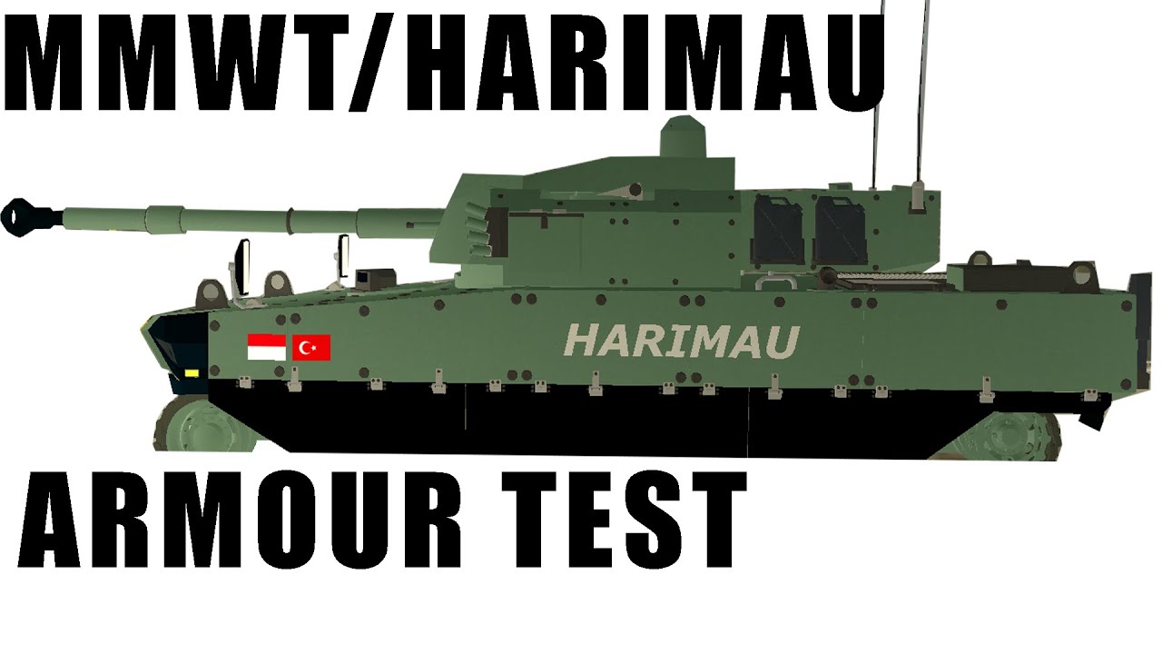 MMWT/Harimau Armour Test | Cursed Tank Simulator - YouTube