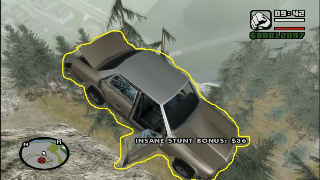 GTA SA - Car Crash Compilation - YouTube