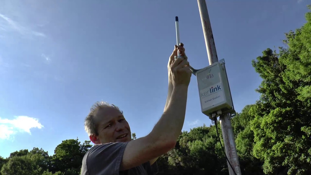 LoRaWAN Solar Gateway Install - YouTube