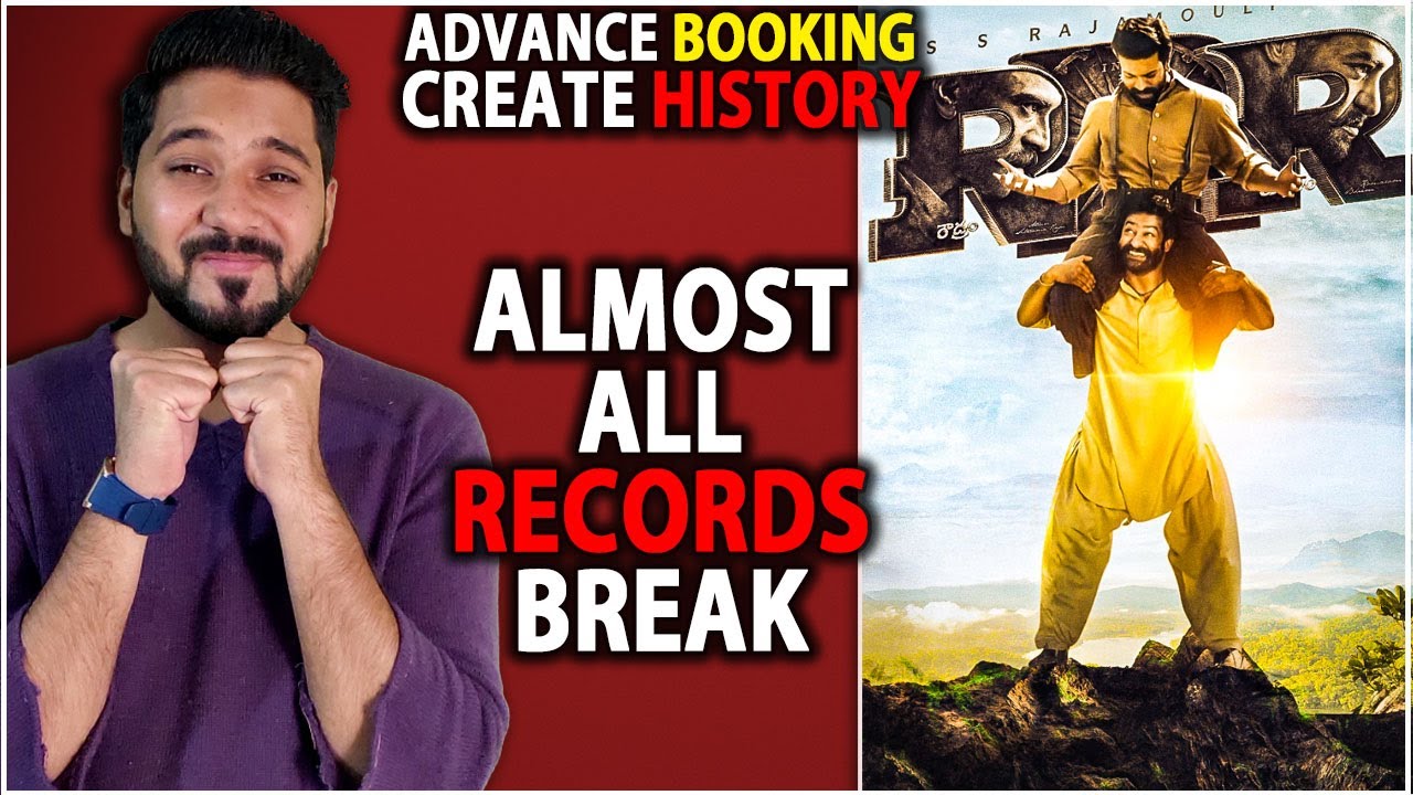 RRR Movie Break All Records | RRR Movie Advance Booking Report | RRR ...