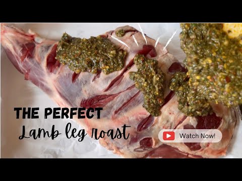 Lamb Leg Roast Recipe | How to Cook a Perfect Leg of Lamb | Step BY ...