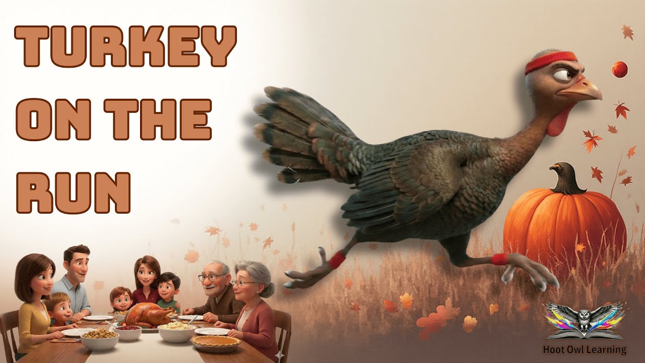 Turkey on the Run - Thanksgiving Song (Fall Song) - YouTube