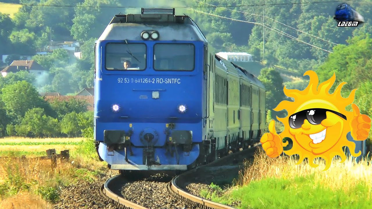 Trenul Soarelui Mangalia-Oradea Summer Train in Vadu Crisului - 24 June ...