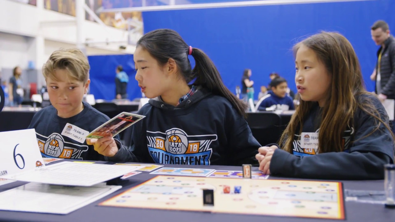 4th Annual Warriors Math Hoops Tournament - YouTube