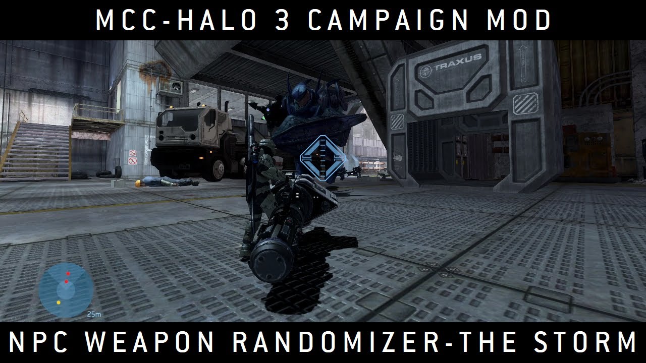 Halo MCC: Halo 3 Campaign Mod - NPC Weapon Randomizer The Storm - YouTube