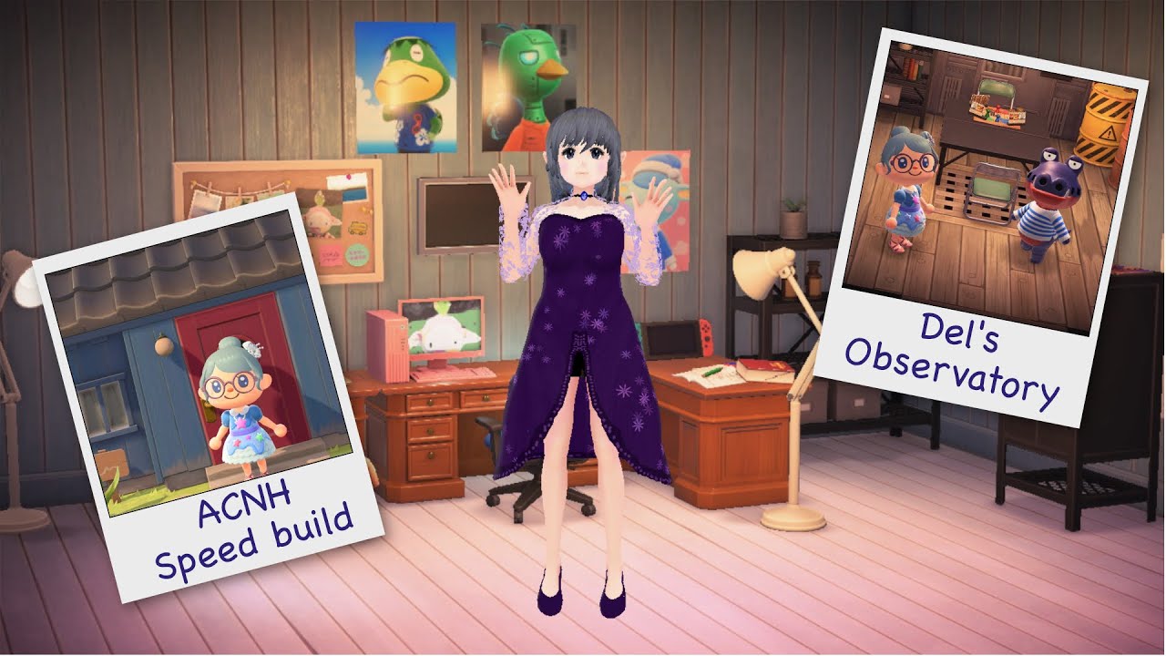 [ACNH] Del's observatory (speed build) #VTuber - YouTube