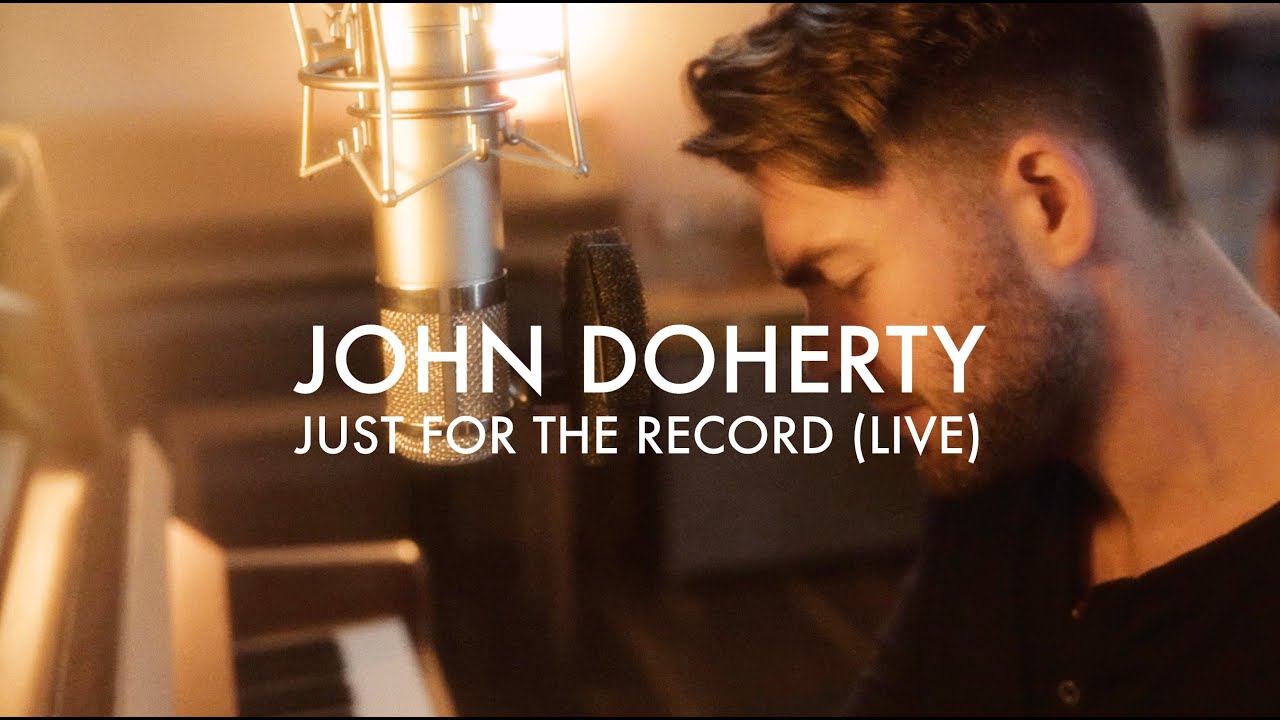 John Doherty - Just For The Record (Live from Attica Studios) - YouTube