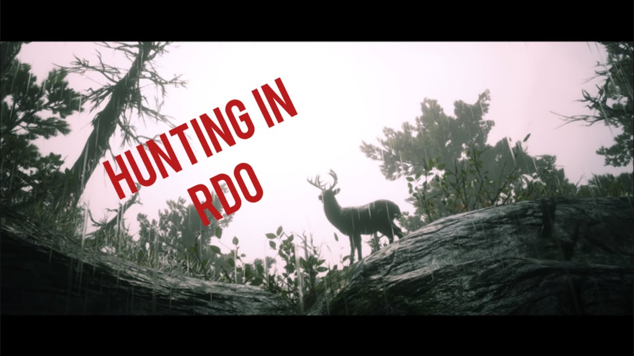 Hunting legendary animals in RDO - YouTube