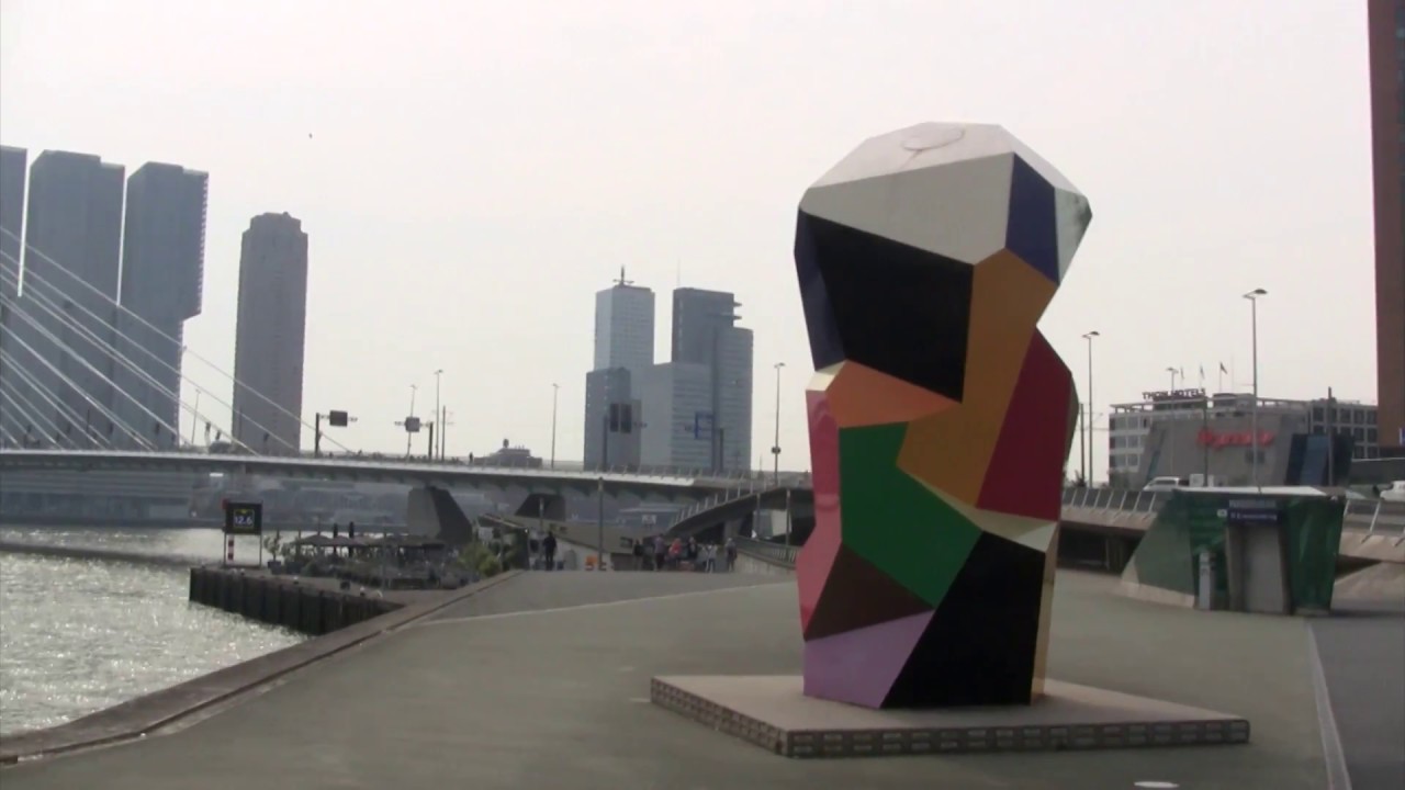 Henk Visch, Marathonbeeld, Willemsplein, Rotterdam - YouTube