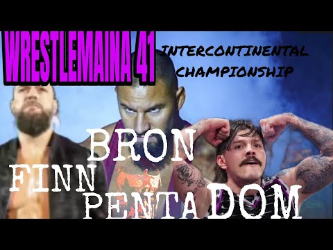 Bron vs Dom vs Finn vs Penta at WRESTLEMAINA 42 for the ...